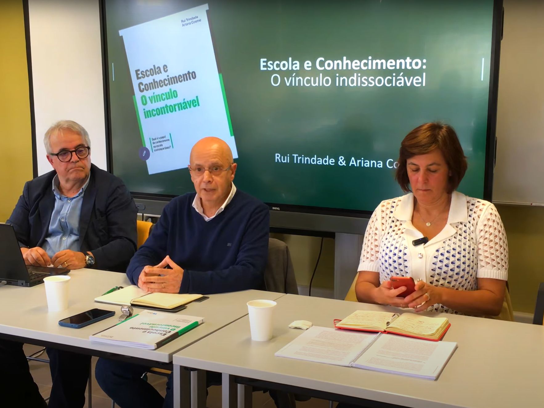 Encontro(s) de Educação com Rui Trindade e Elsa Estrela | Escola e ...